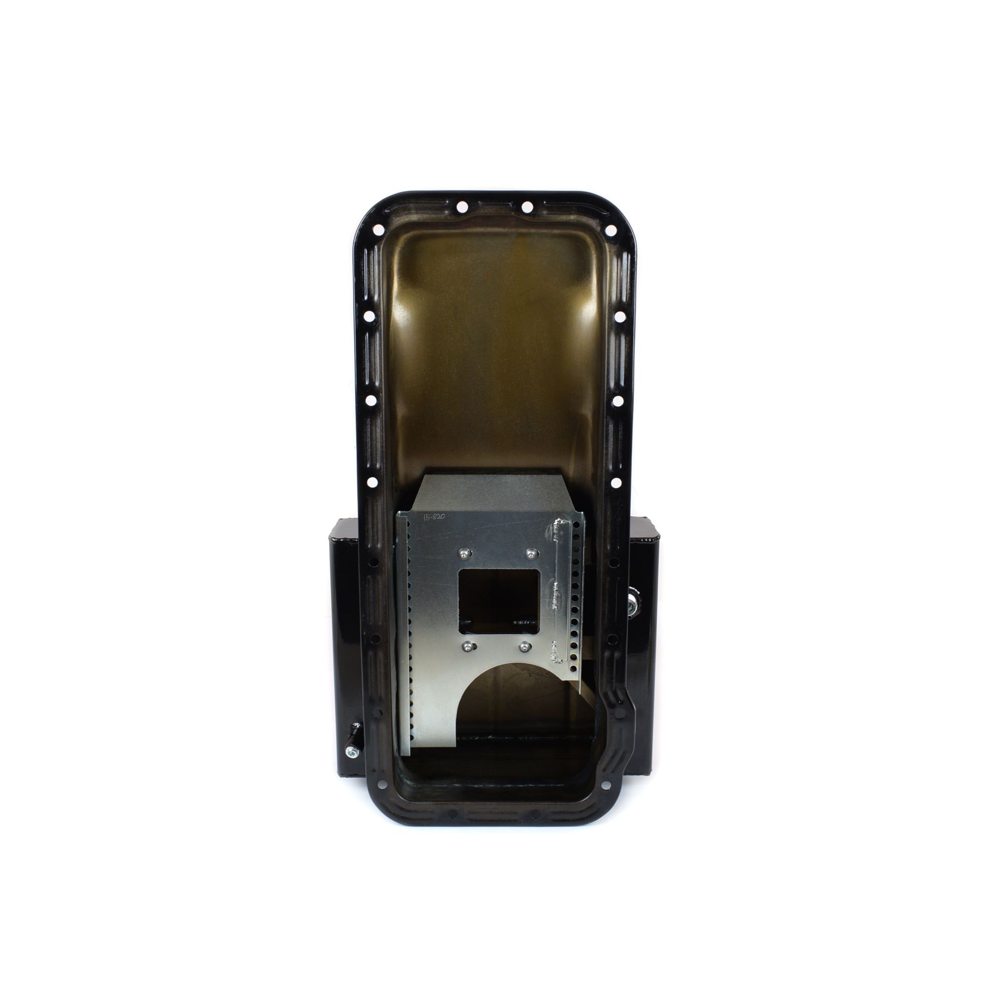 Canton 15-820BLK Oil Pan For Ford 332-428 FE Front T Sump Road Race Pan ...